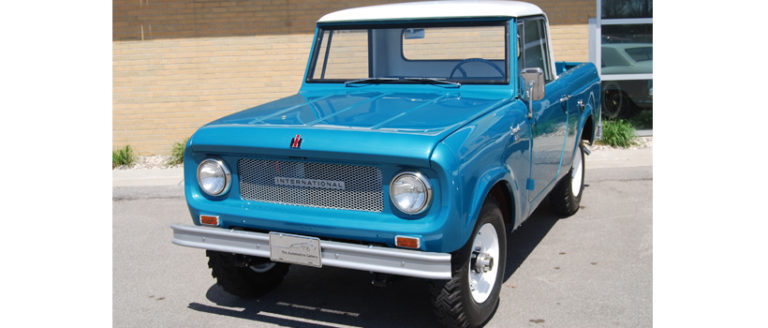 Restored Scout is Latest Automobile Gallery Addition | THE SHOP