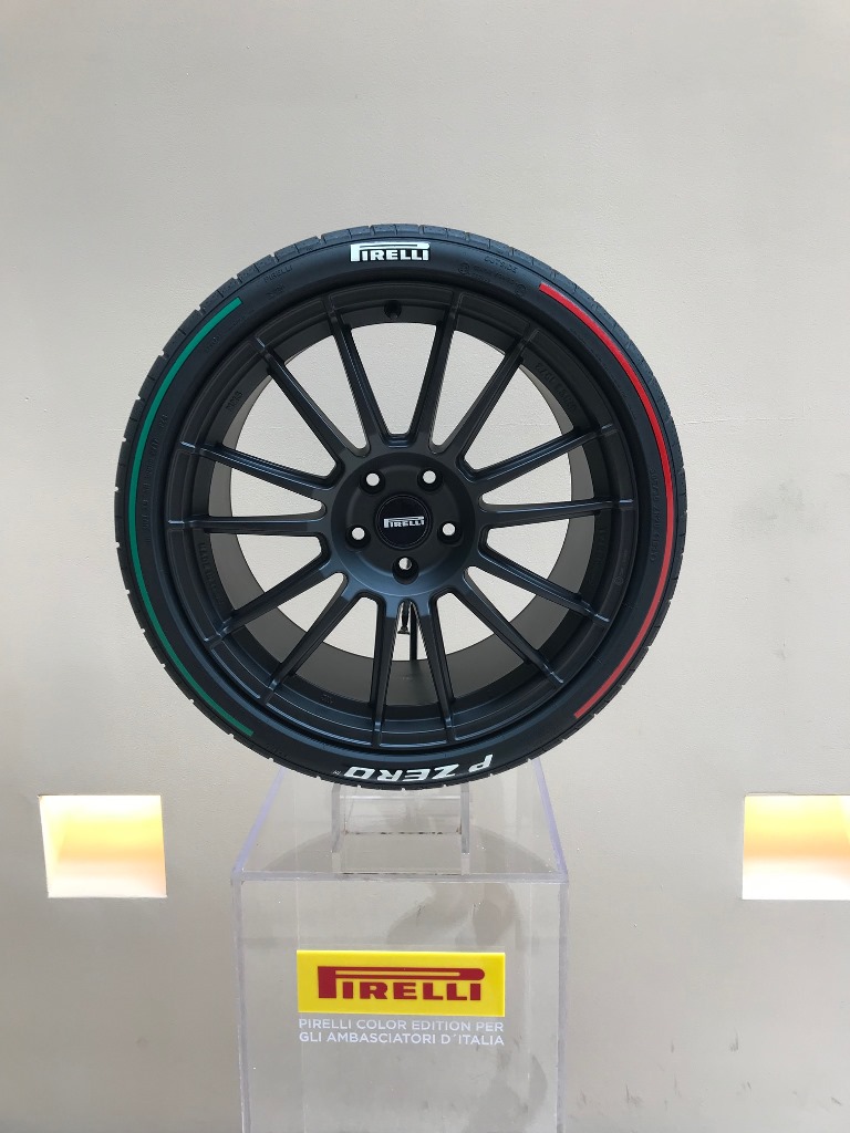 Pirelli Celebrates Italy's Republic Day With Tri-Colored Tires - THE ...