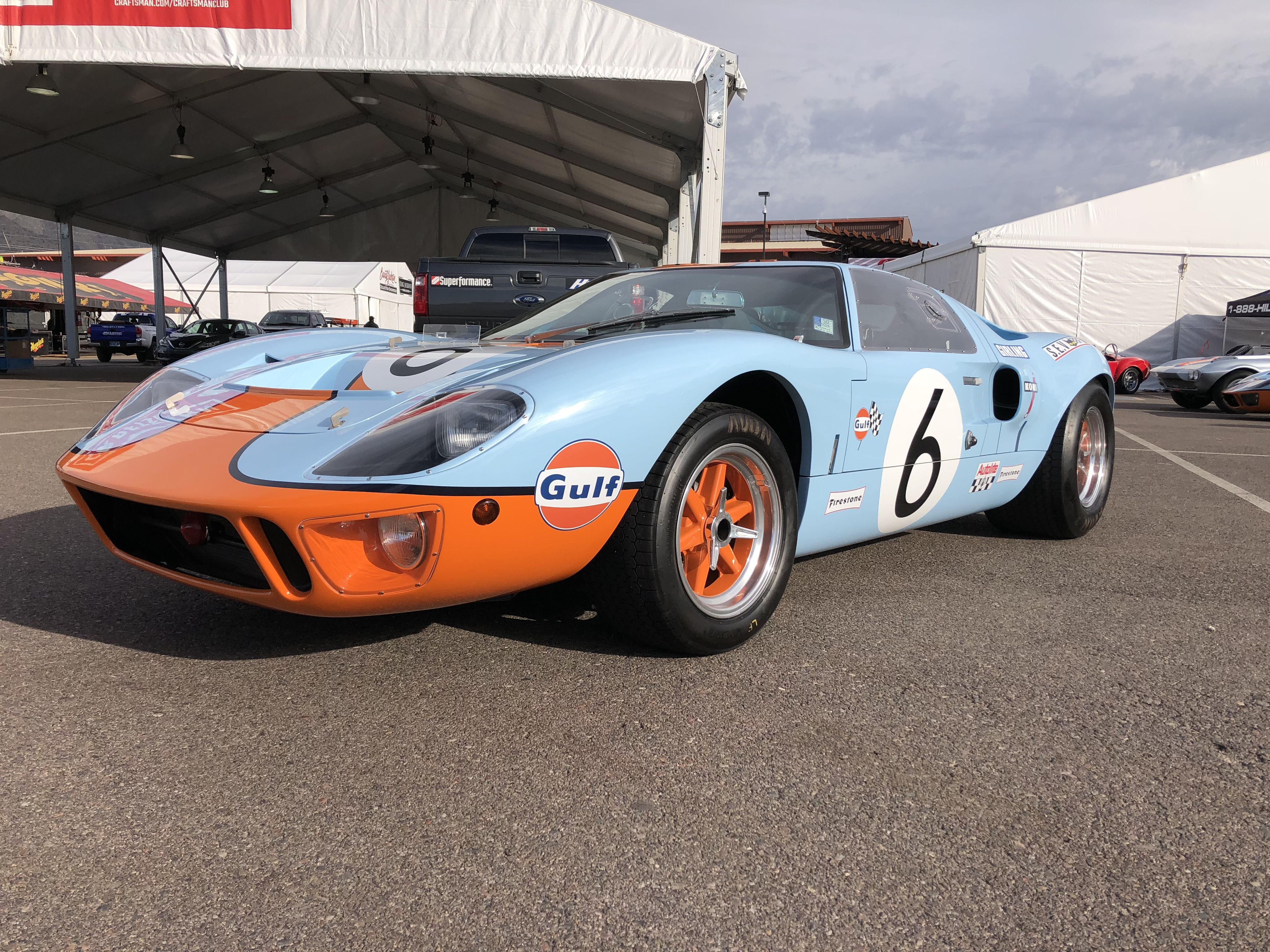Superformance Debuts 50th Anniversary Gulf Racing GT40 & Matching ...