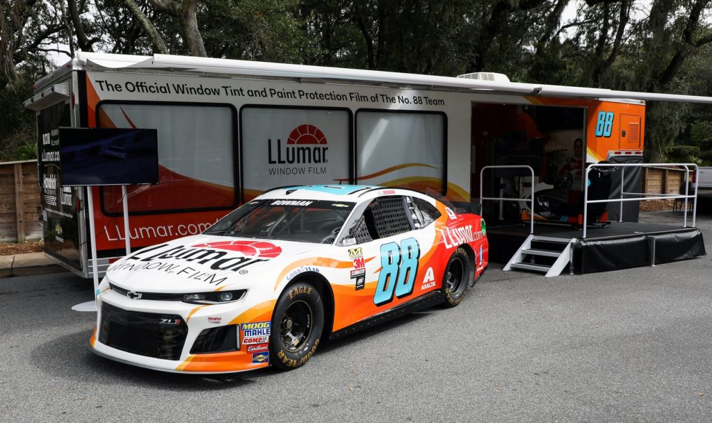 Eastman Presents Travelling LLumar Interactive Race Trailer | THE SHOP