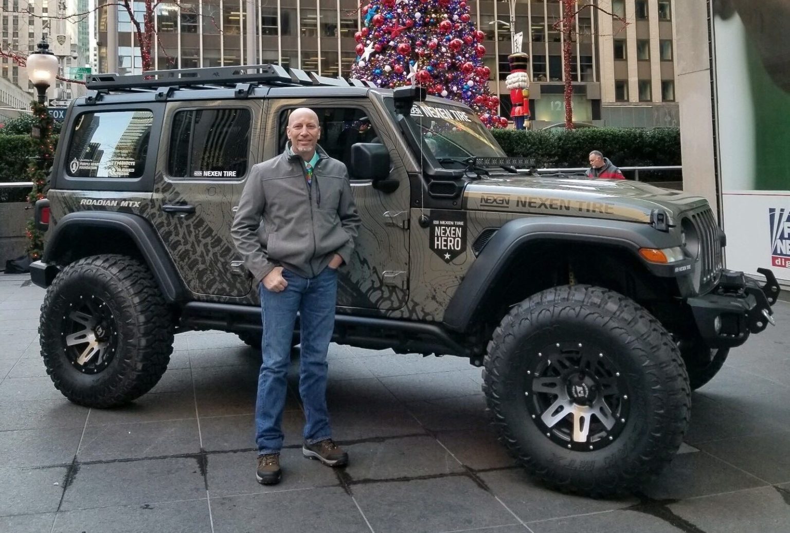 Retired Army Sergeant Ken Cates Receives Nexen Hero Jeep Wrangler | THE ...