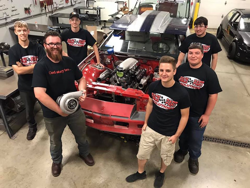 University of Northwestern Ohio Drag Club Building 1985 Camaro | THE SHOP