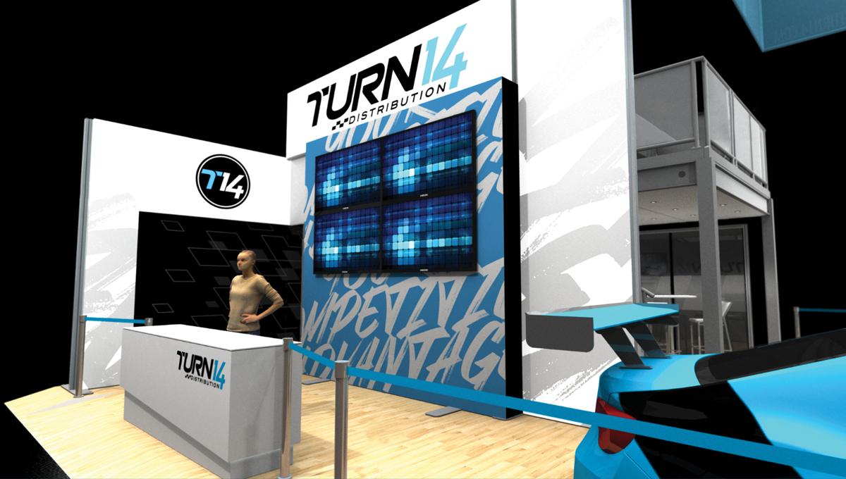 Turn 14 Distribution Debuts New SEMA Booth and Motorsports Trailer ...