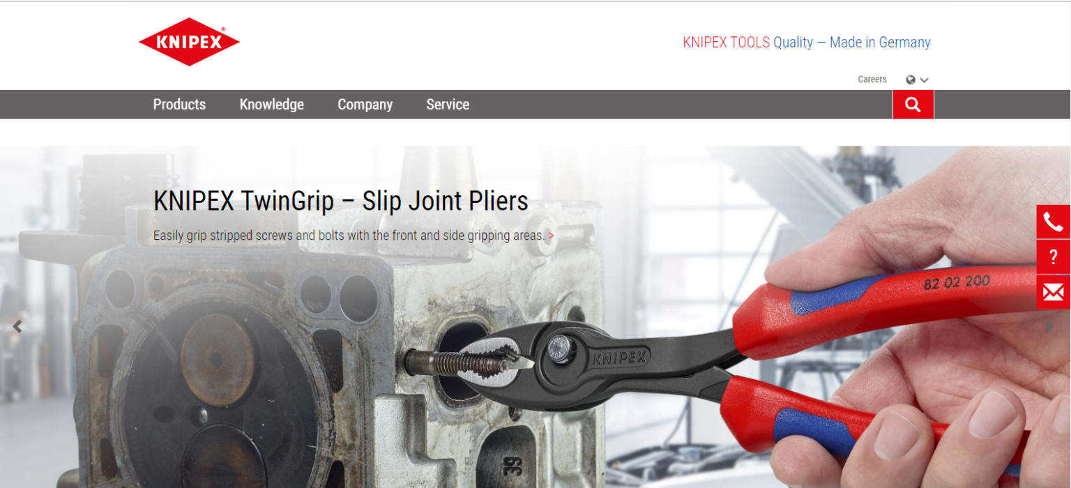 KNIPEX Tools Launches New Website | THE SHOP