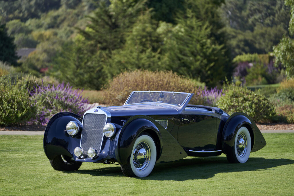 1938 Delage Type D8-120 S Cabriolet Wins Peninsula Best of the Best ...