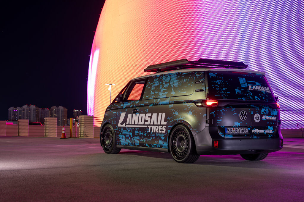 Landsail Tires Showcases 2023 VW ID. Buzz Cargo Van at SEMA Show | THE SHOP