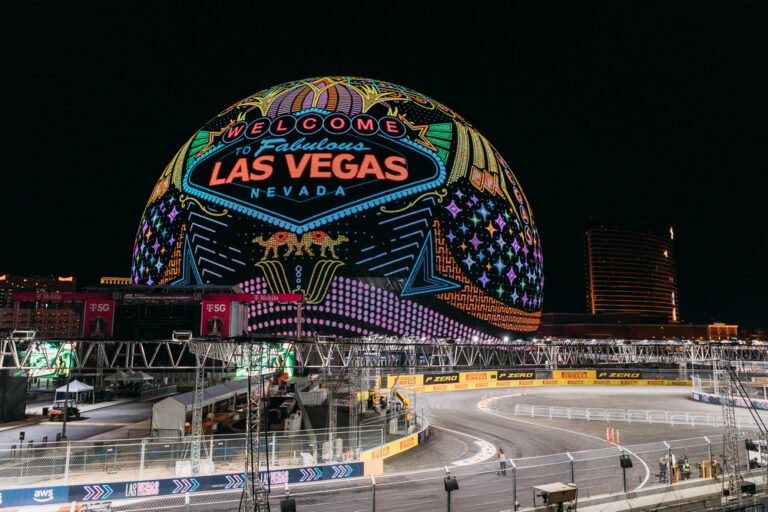 Las Vegas Sphere Will Put On a Show Before & During F1 Race | THE SHOP