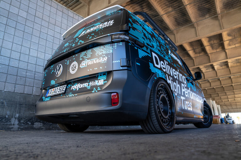 2023 VW ID. Buzz Cargo Van Displayed at SEMA Show | THE SHOP