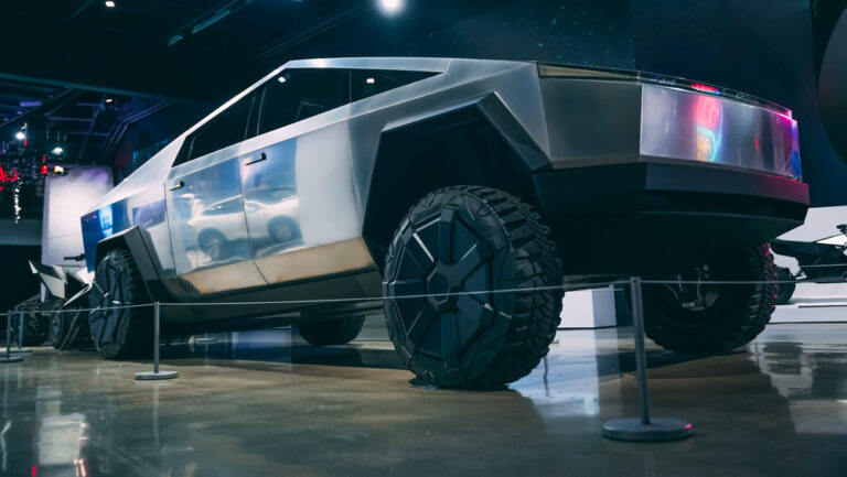 Three New Cybertrucks Added to Petersen Tesla Exhibit | THE SHOP