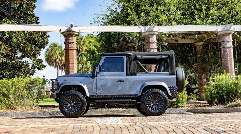 ECD Automotive Design Announces Record-Setting Custom Defender 90 | THE ...