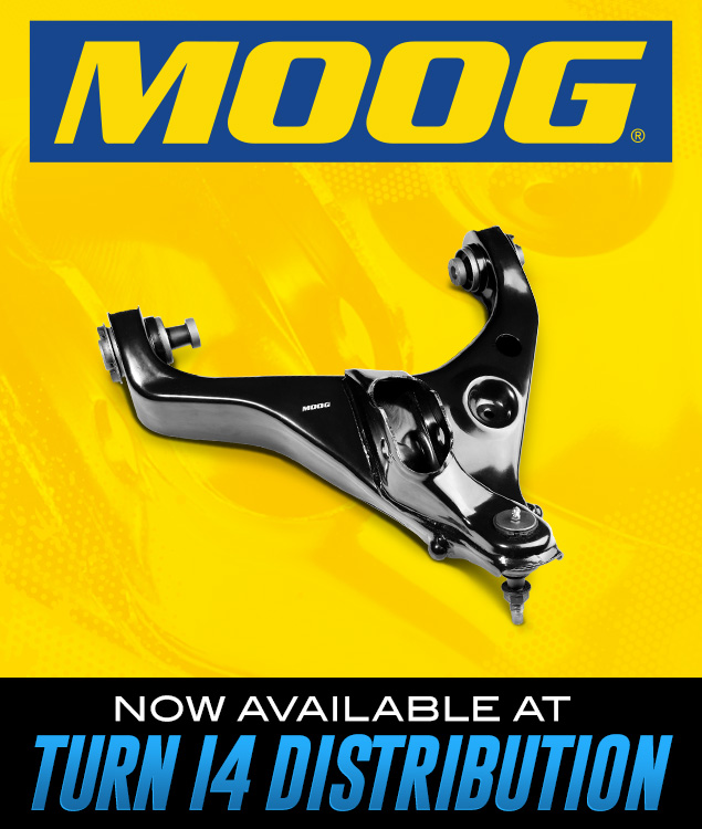 Turn 14 Distribution Adds MOOG to Line Card | THE SHOP