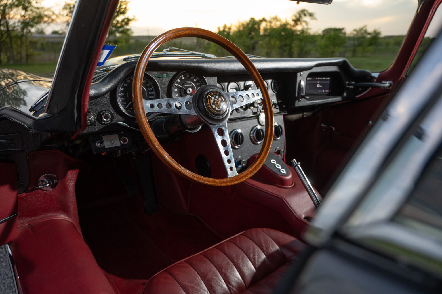 Moment Motor Company Reveals Electric Jaguar E-Type | THE SHOP