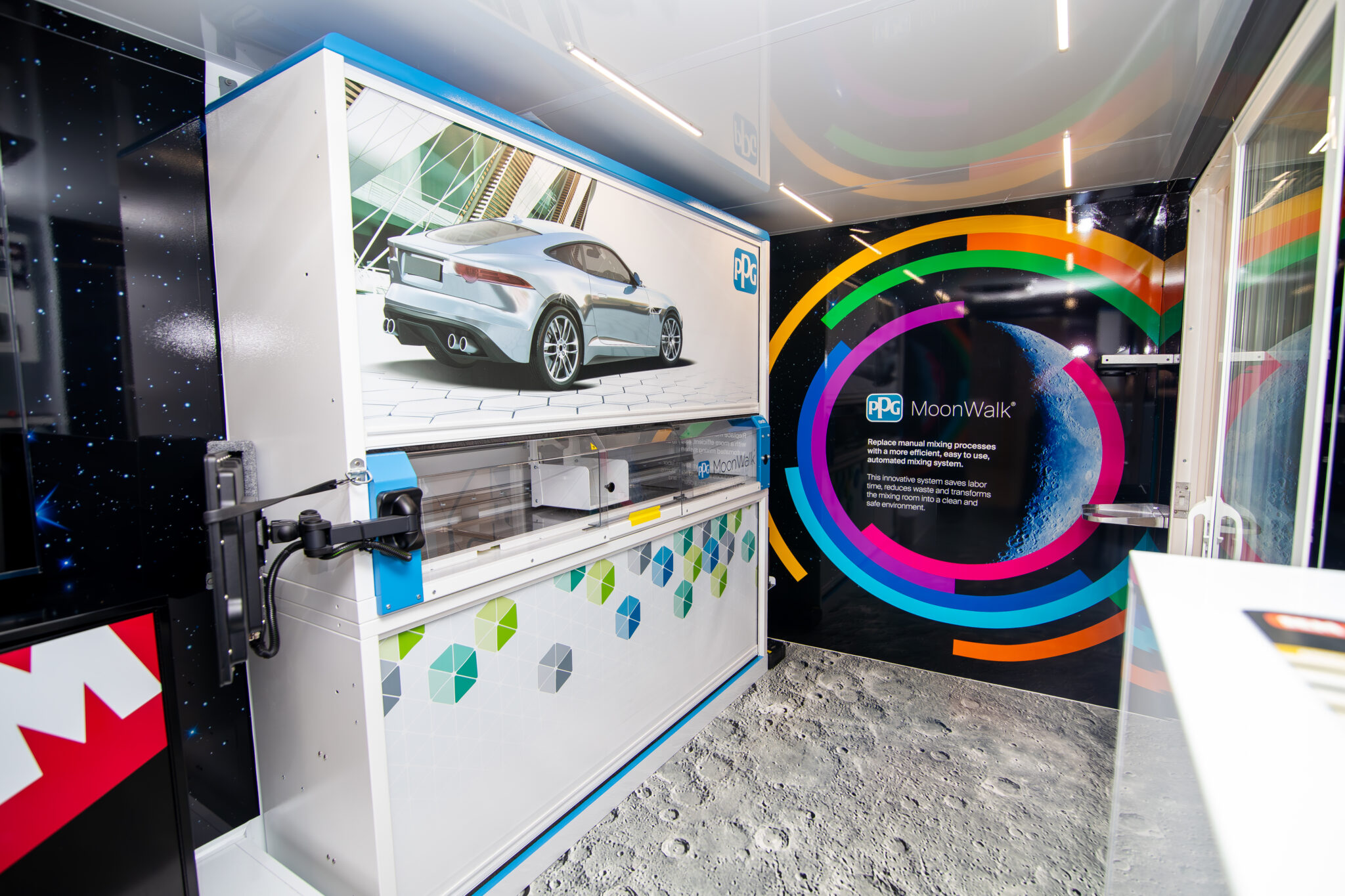 PPG Announces MOONWALK Automated Paint Mixing Tour | THE SHOP
