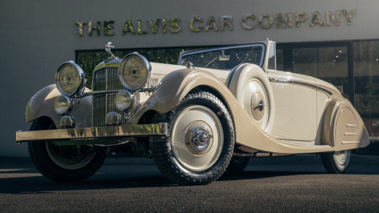 The Alvis Car Company Delivers Its Latest Lancefield Continuation Car ...
