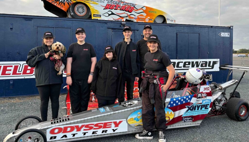EnerSys Renews ODYSSEY Sponsorship With Teenage Drag Racing Siblings ...